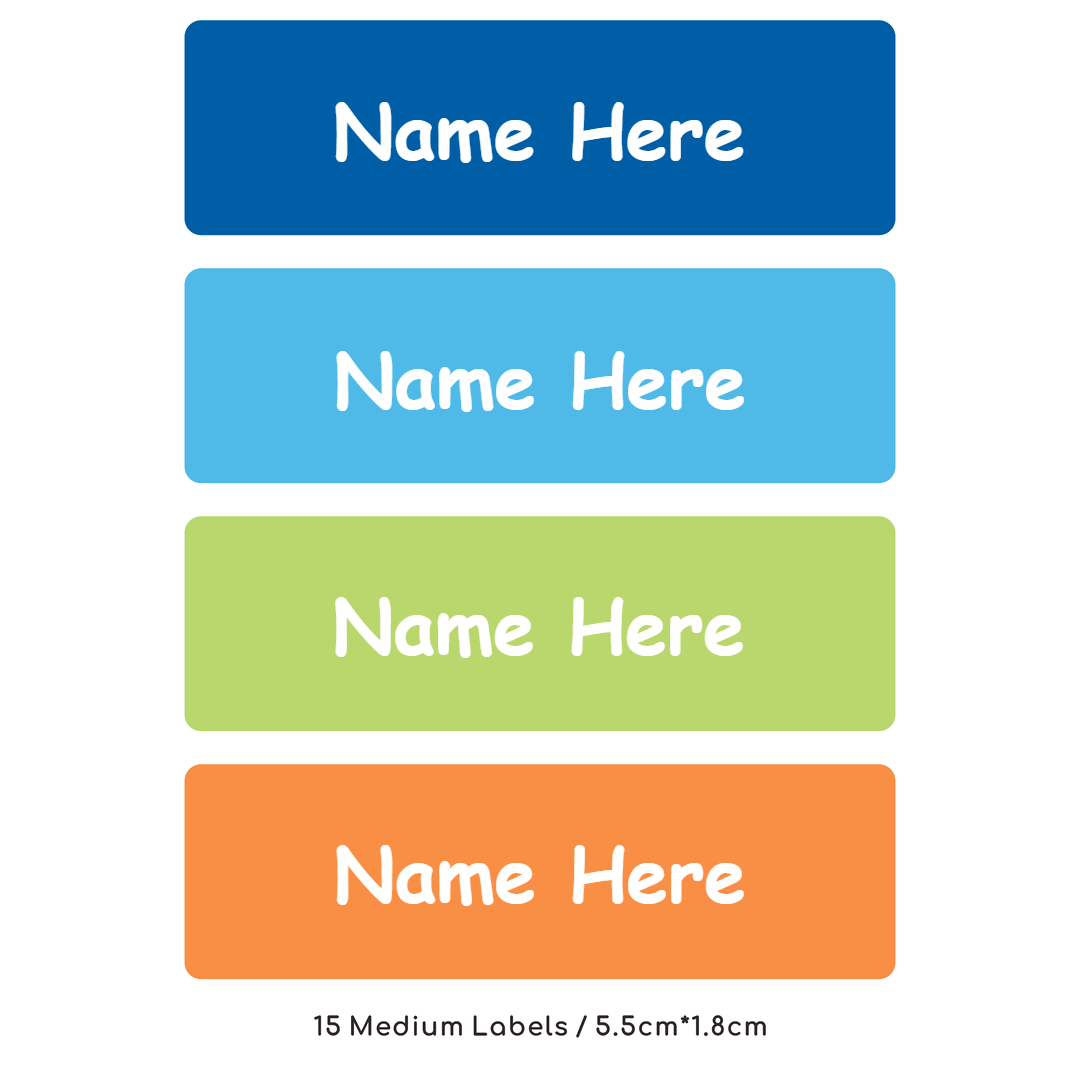 Medium Name Labels for 2026 - Namebetti Waterproof Name Labels – NameBetti