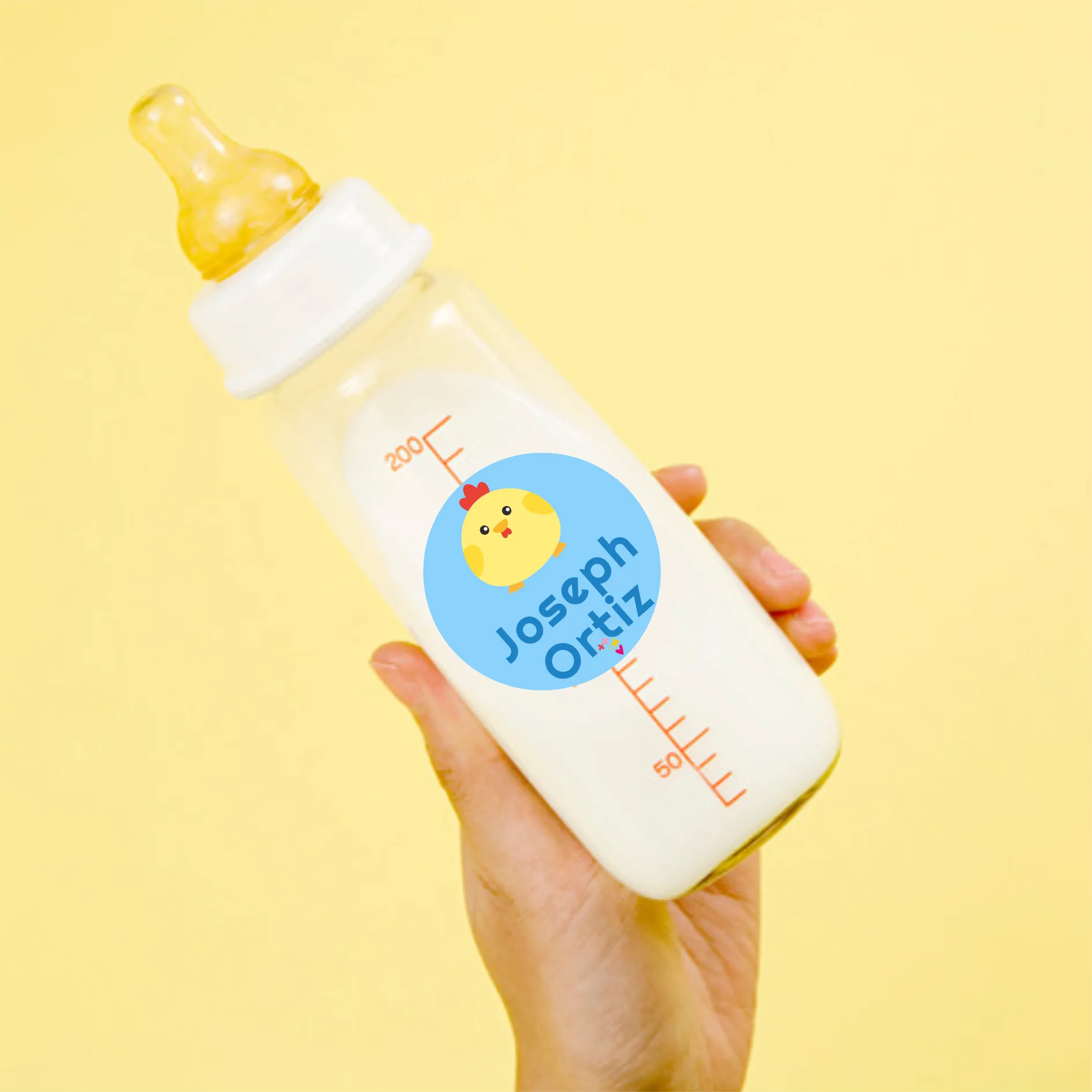 Baby Name Labels for 2026 - Namebetti Daycare Label Pack, Bottle tags ...